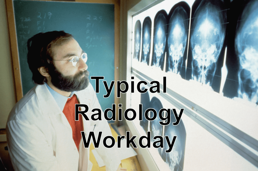 A Typical Workday in the Life of a Radiologist